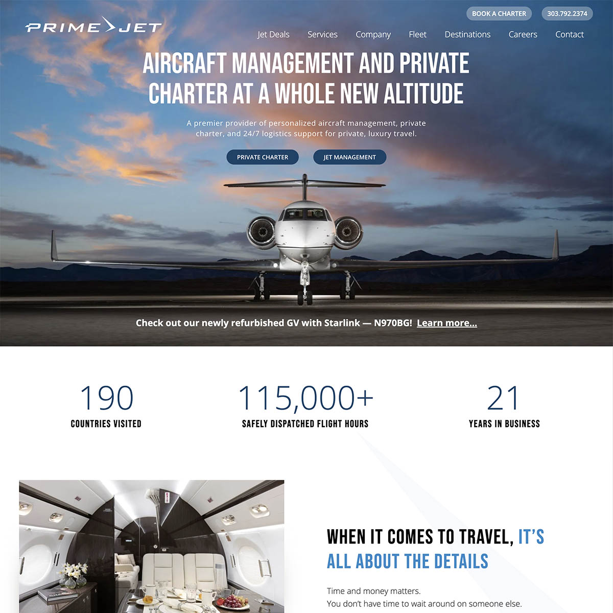 Aircraft Management & Charter | Gina Lorenz